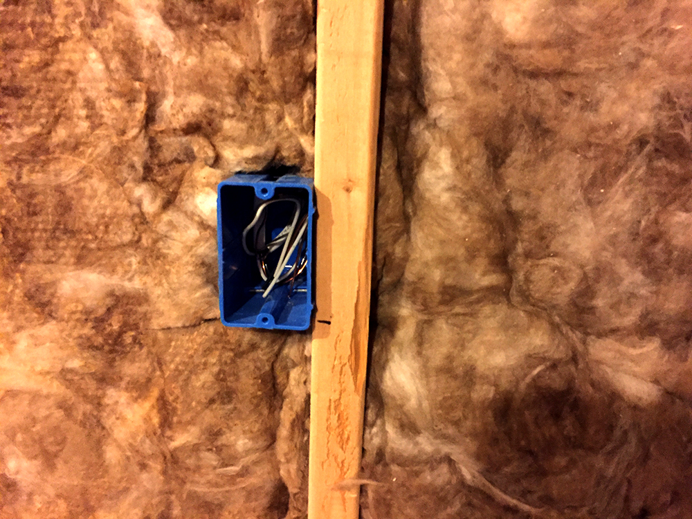Progress: Installing Batt Insulation - MidMod Midwest